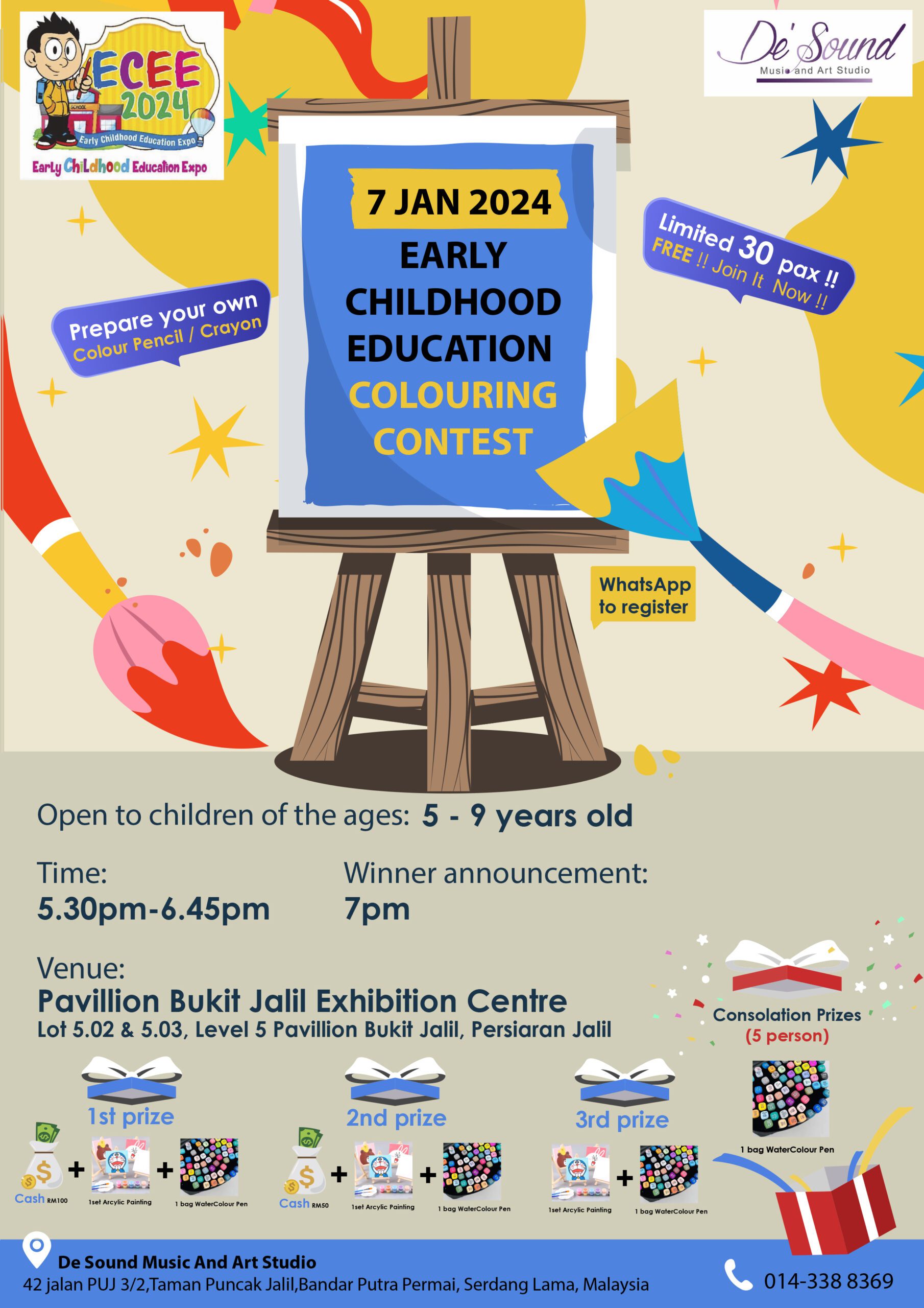 Colouring Contest – Early Childhood Education Expo